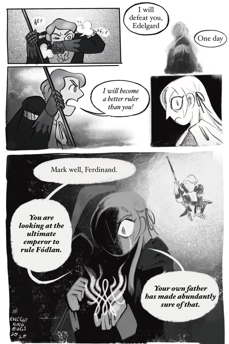 「#FE3H Spoilers Sad Edelgard + Ferdinand comic for Ferdinand」N ...