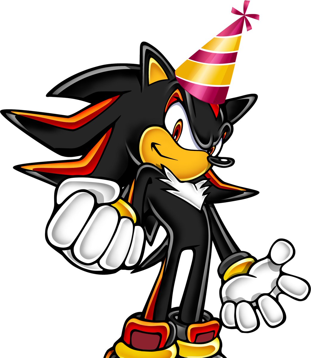 Happy Shadow The Hedgehog Cute