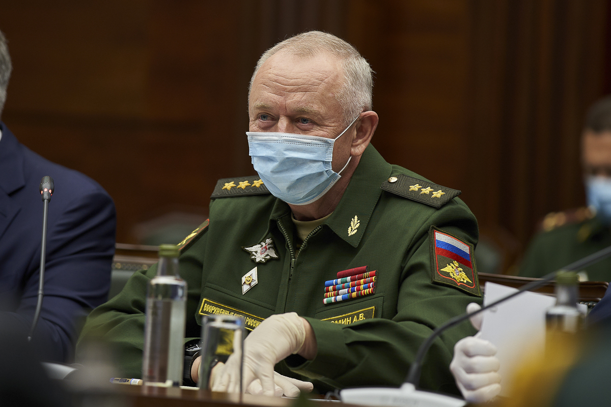 Deputy Defence Minister of Russia, Colonel General AlexanderFomin, met ...