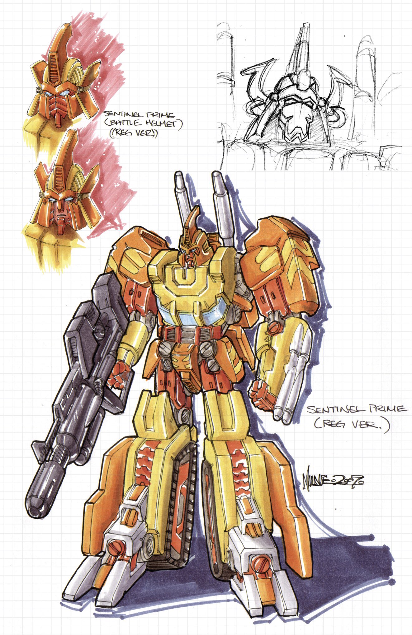 Transformers Megatron Vs Sentinel Prime