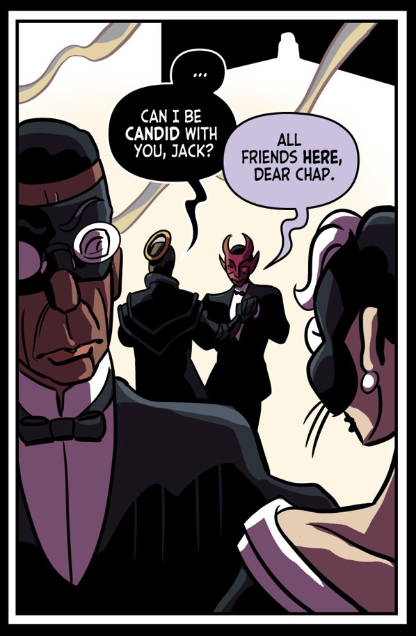 「LAVENDER JACK!! Our titular hero infiltrates a secret societ」Dan ...