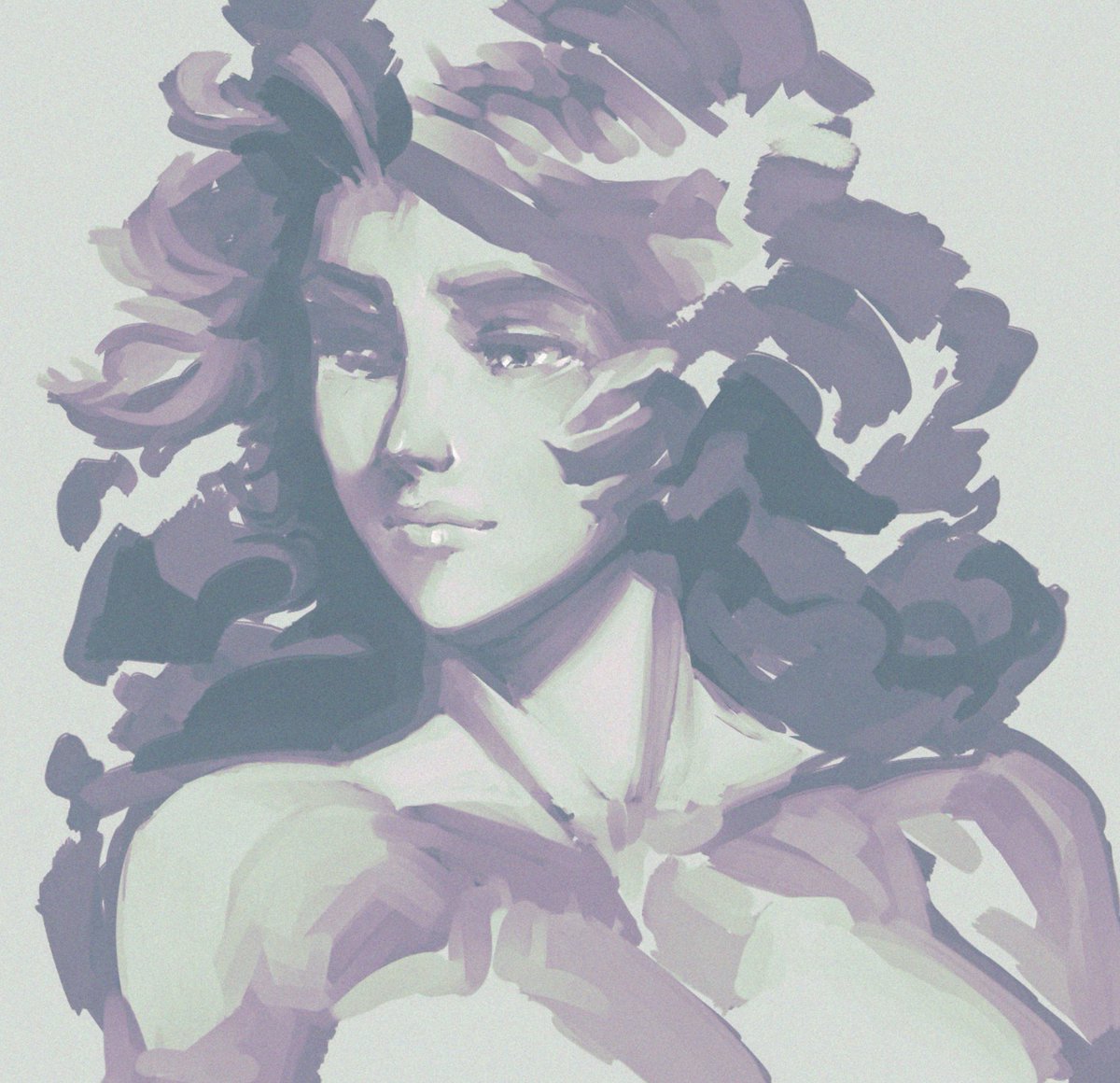 「Painting practice warm up from this morn」|⚡HAJIME NO SLOOGIE🐀⚡のイラスト