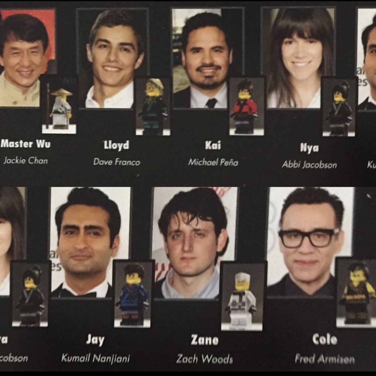 Ninjago Cast