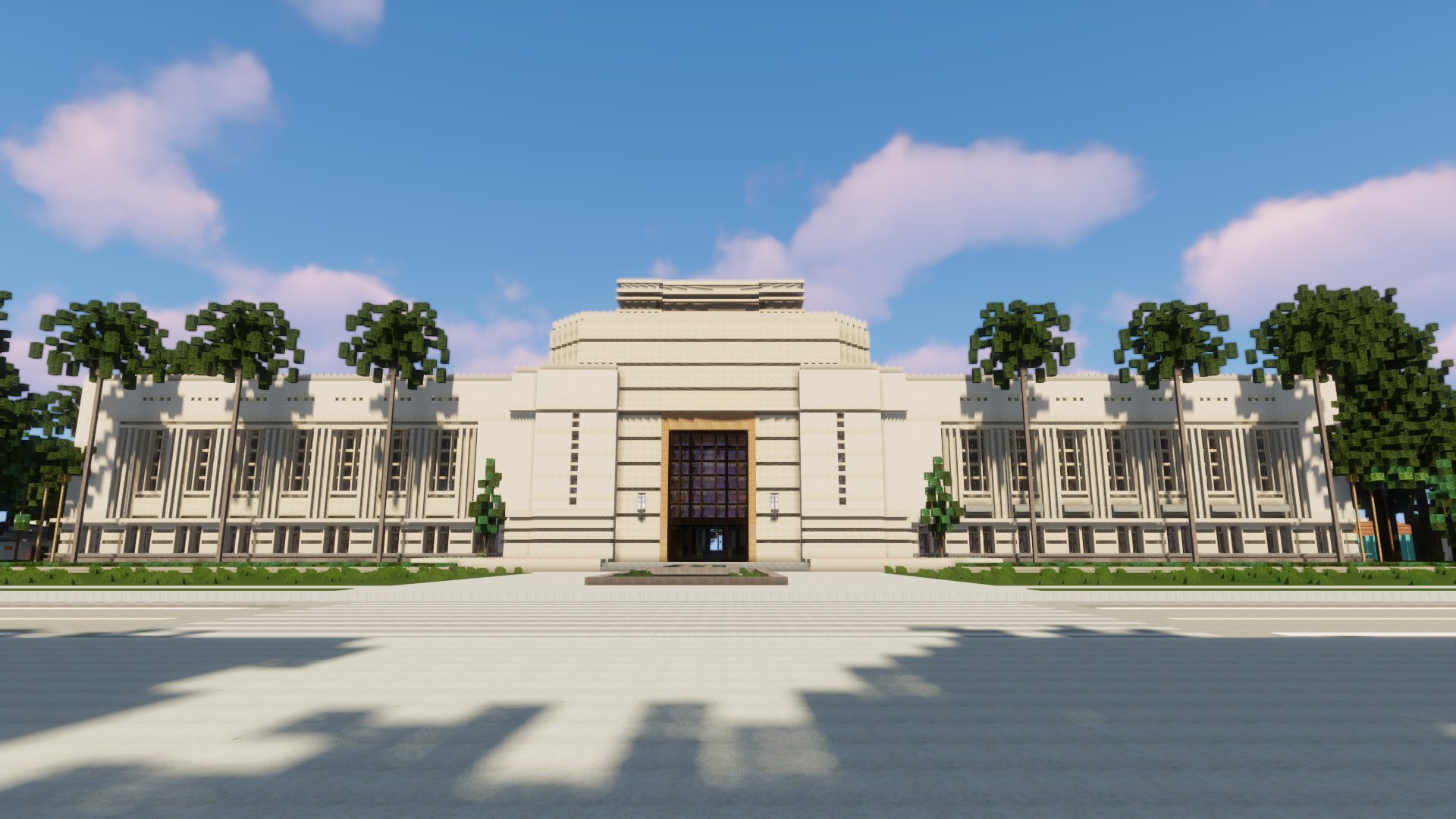 Minecraft Modern City Hall