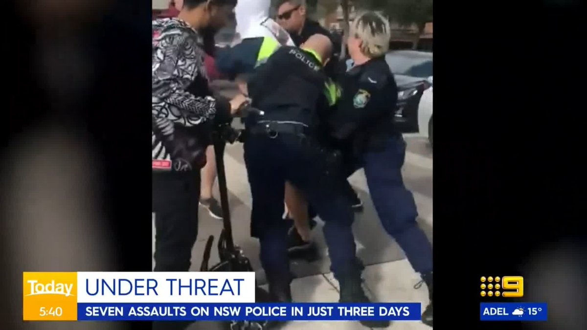 The number of vicious attacks on police officers is on the rise in ...