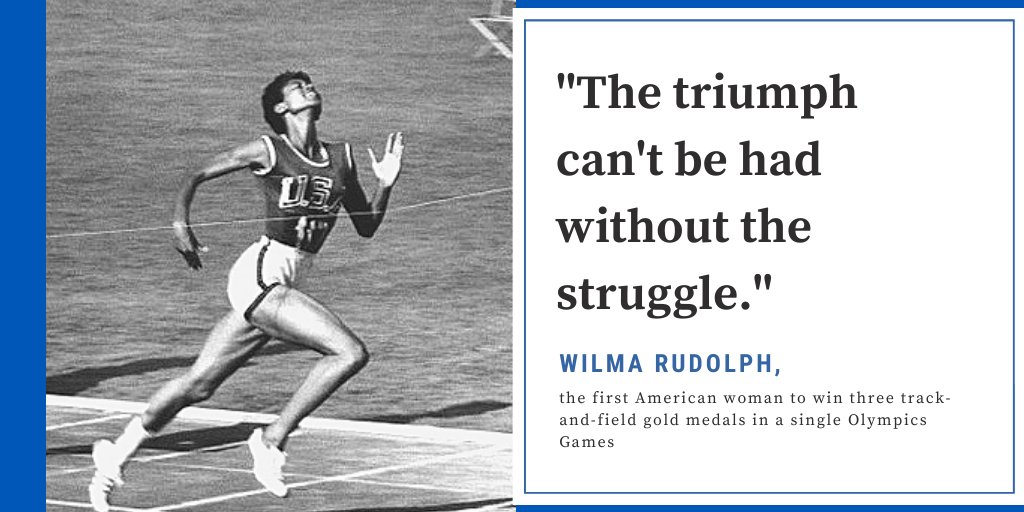 Wilma Rudolph Running In The Olympics