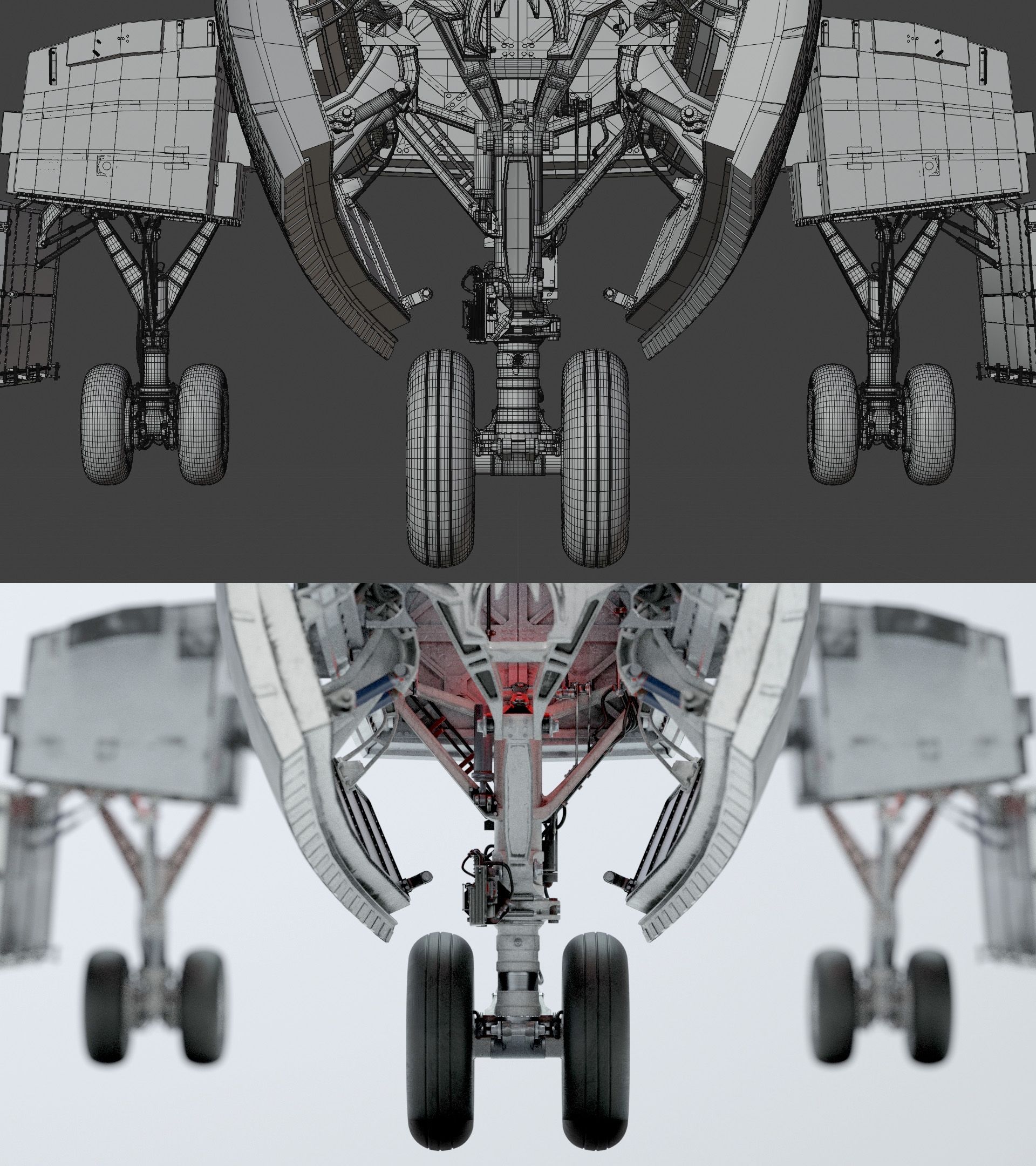 Space Shuttle Landing Gear Location