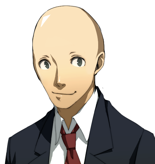Persona 4 Adachi Face