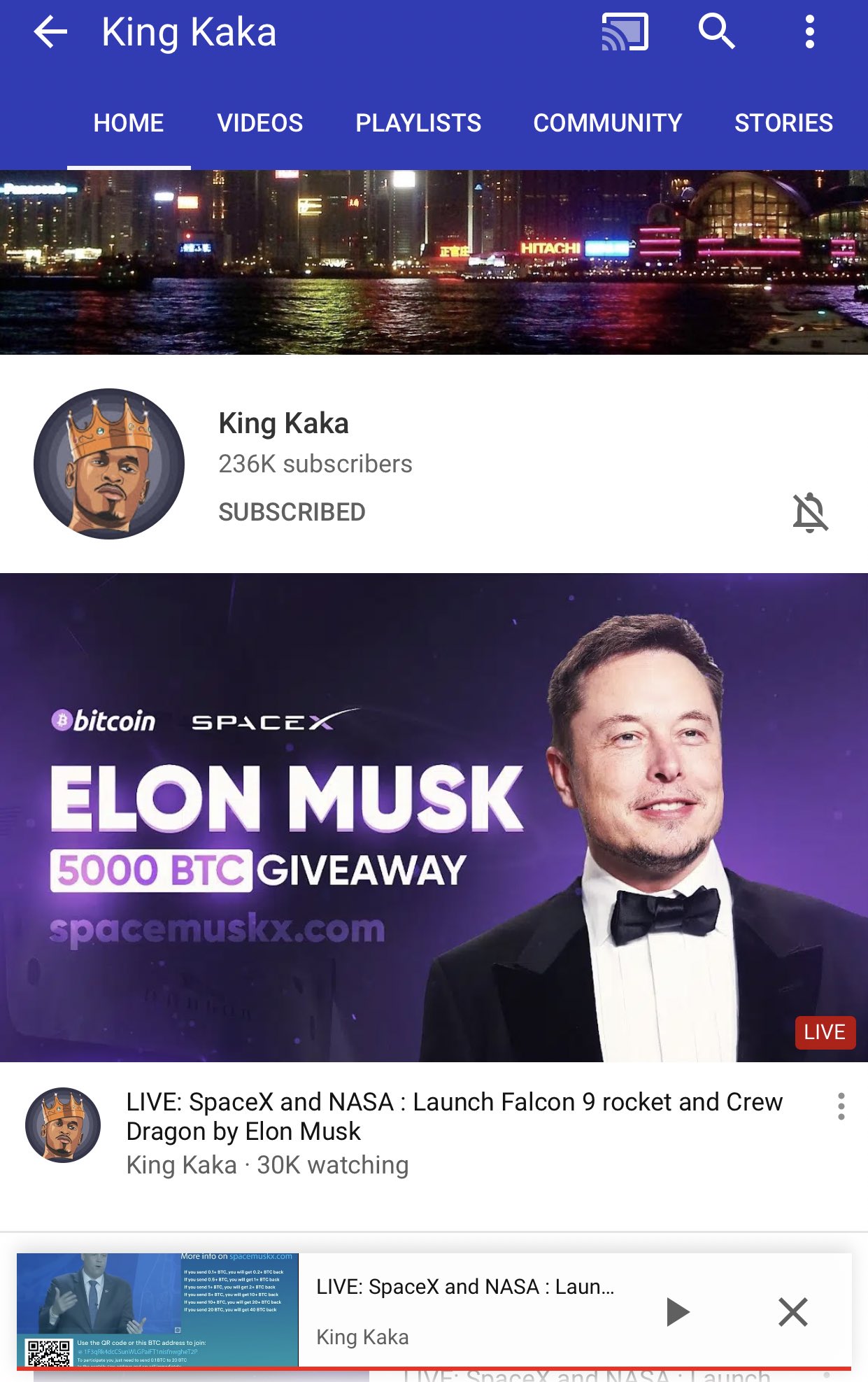 Hacked Nasa Youtube