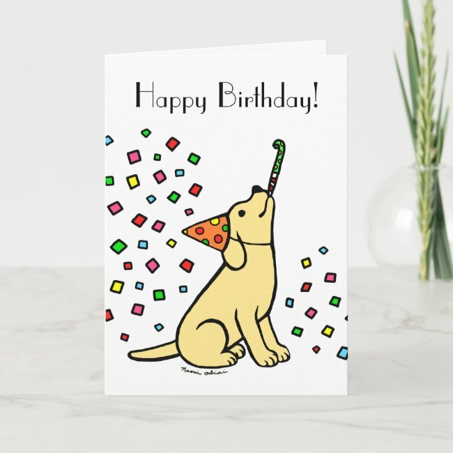 Happy Birthday Cute Lab