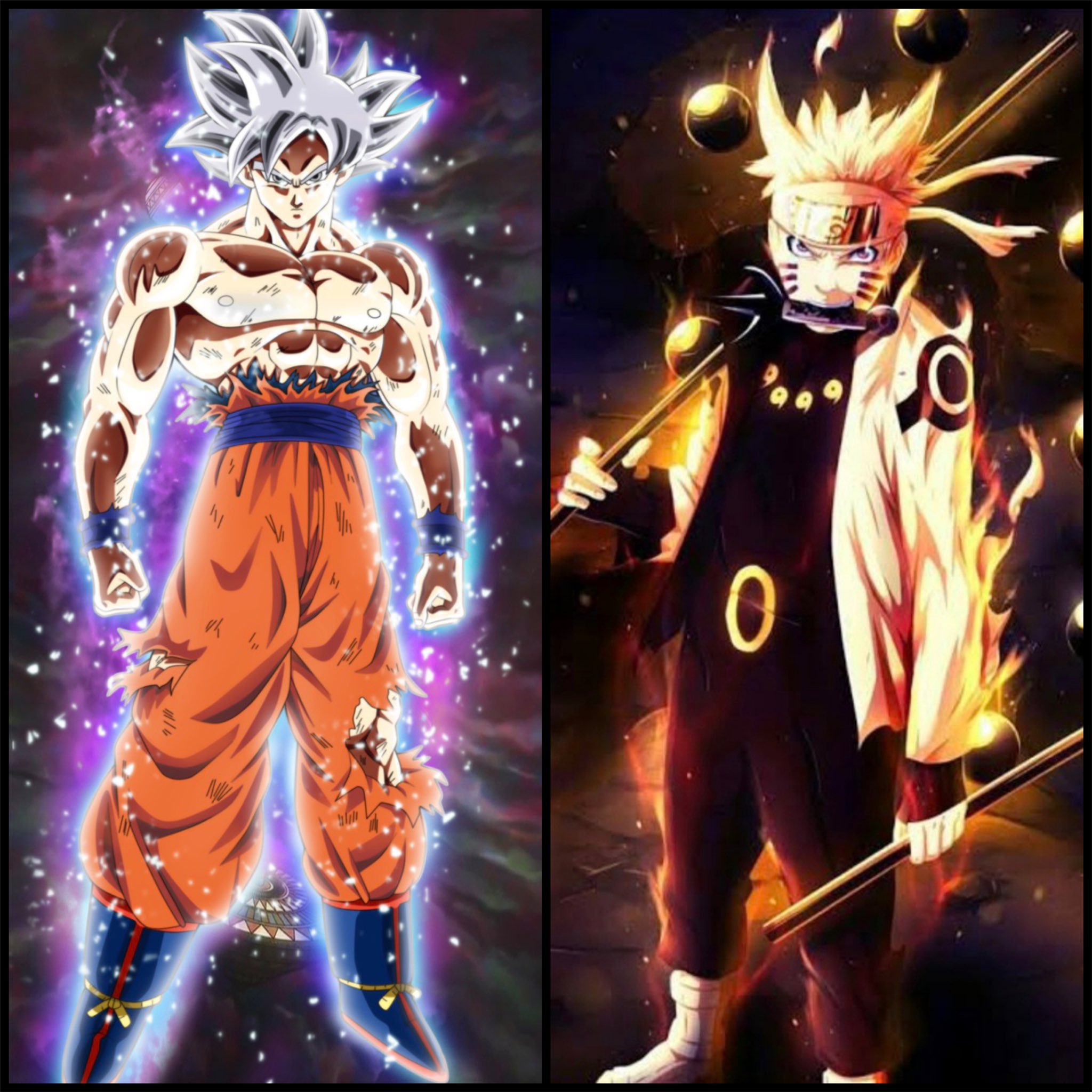 Sage Of Six Paths Vs Goku