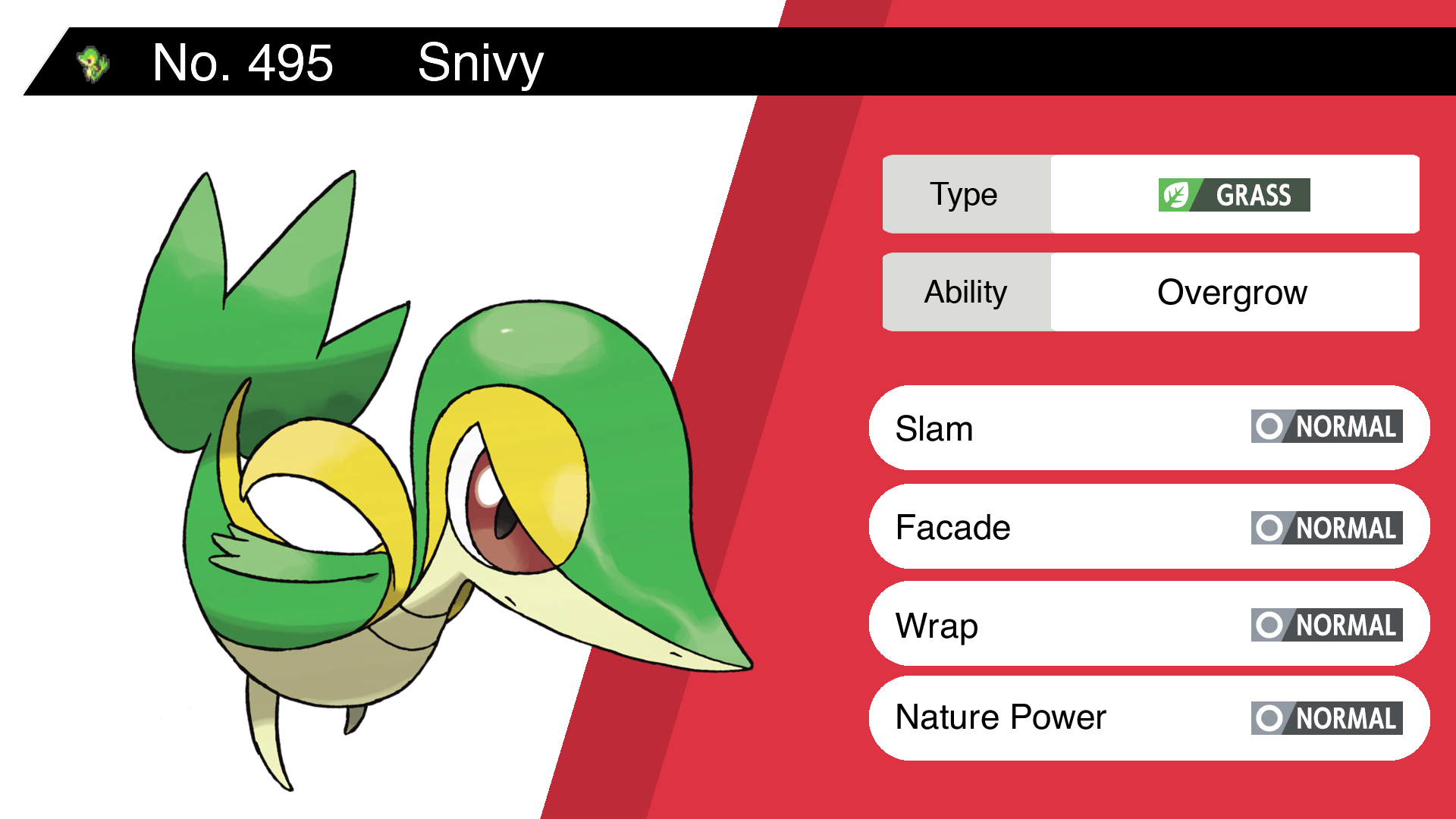 Snivy Attacks