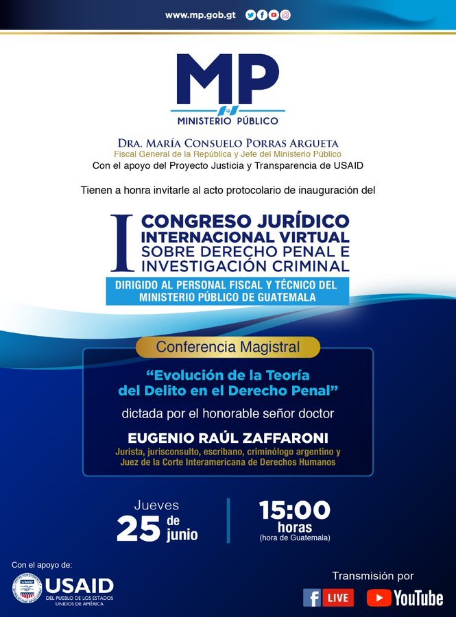 MP de Guatemala on Twitter: "En directo por #FacebookLive y #YouTube MP con apoyo de @USAIDGuate ...