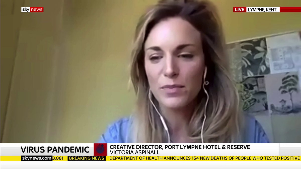 "We've been relying on donations." Creative director at Port Lympne ...