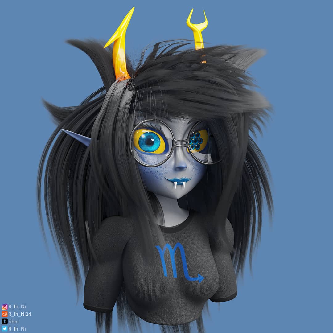 Vriska Serket Homestuck