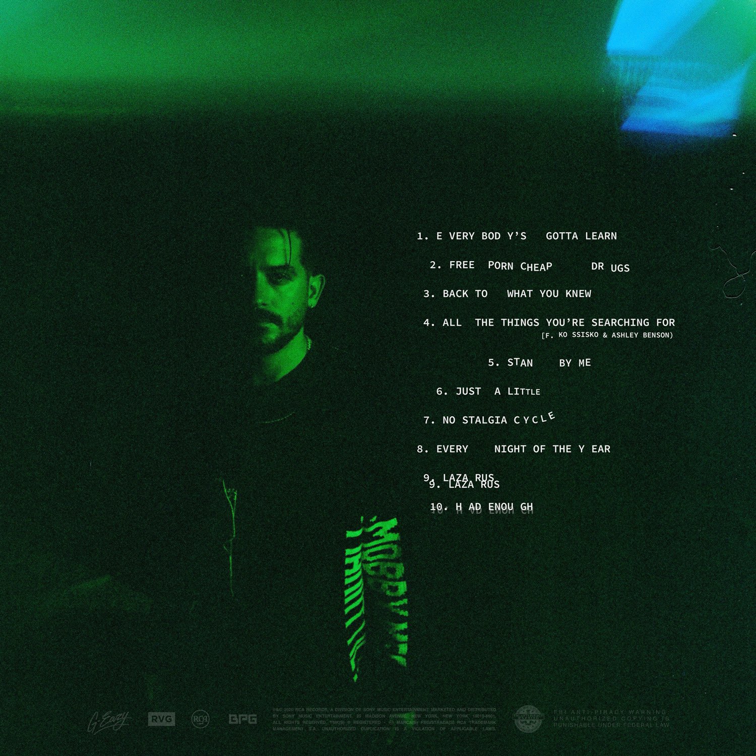 G Eazy Album Cover