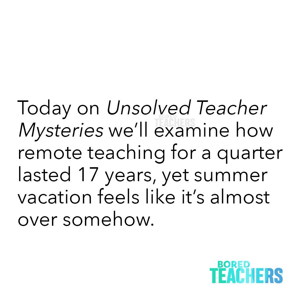 Vacation Almost Over