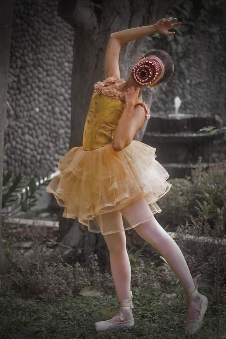 Halloween Ballerina Makeup