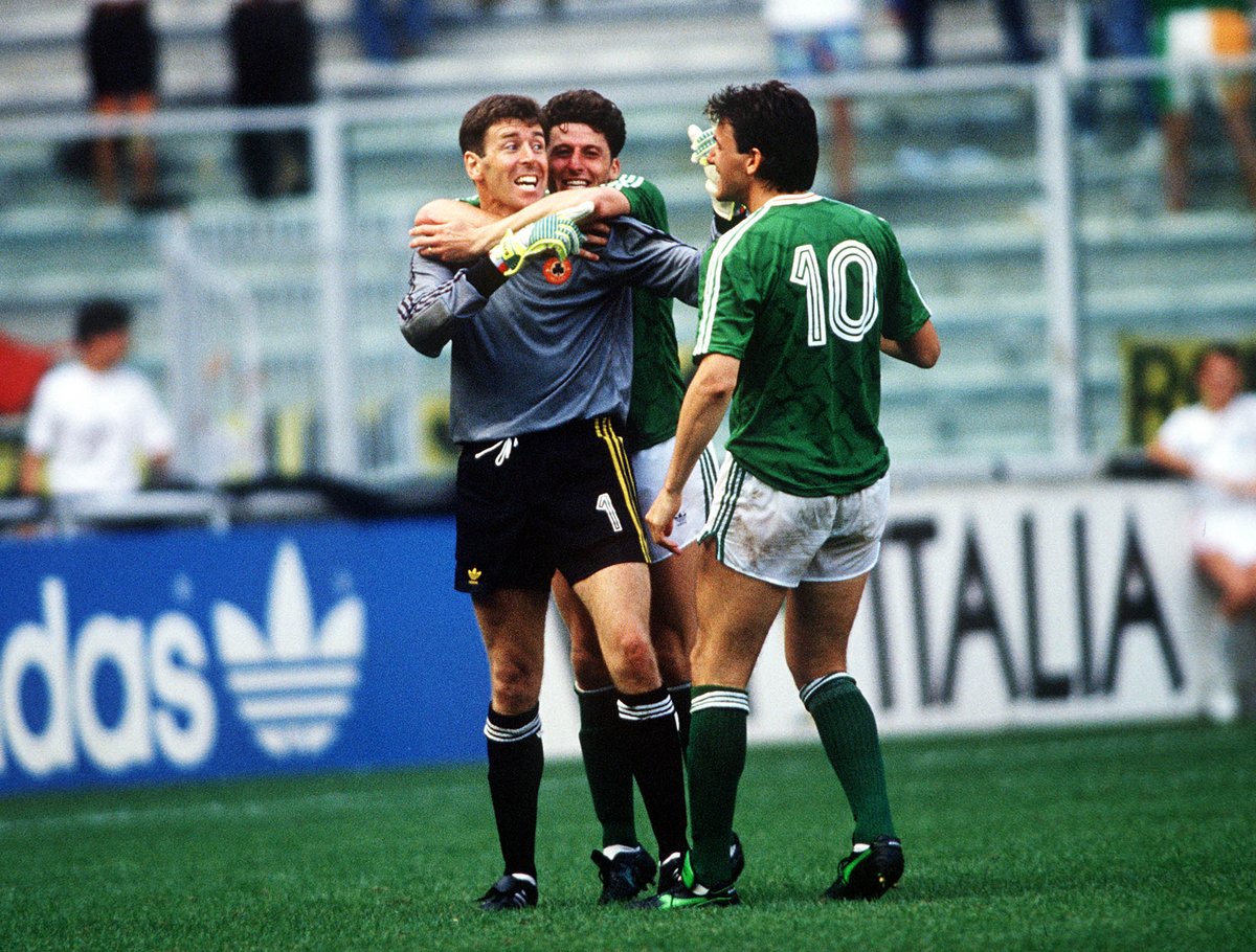?️ OnThisDay in 1990 - WorldCup Round of 16 ?? Republic of Ireland 0-0 ...