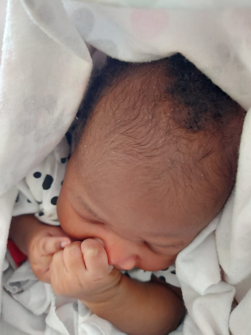 Our beautiful princess, Tanna arrived early hours of yesterday. Bree ...