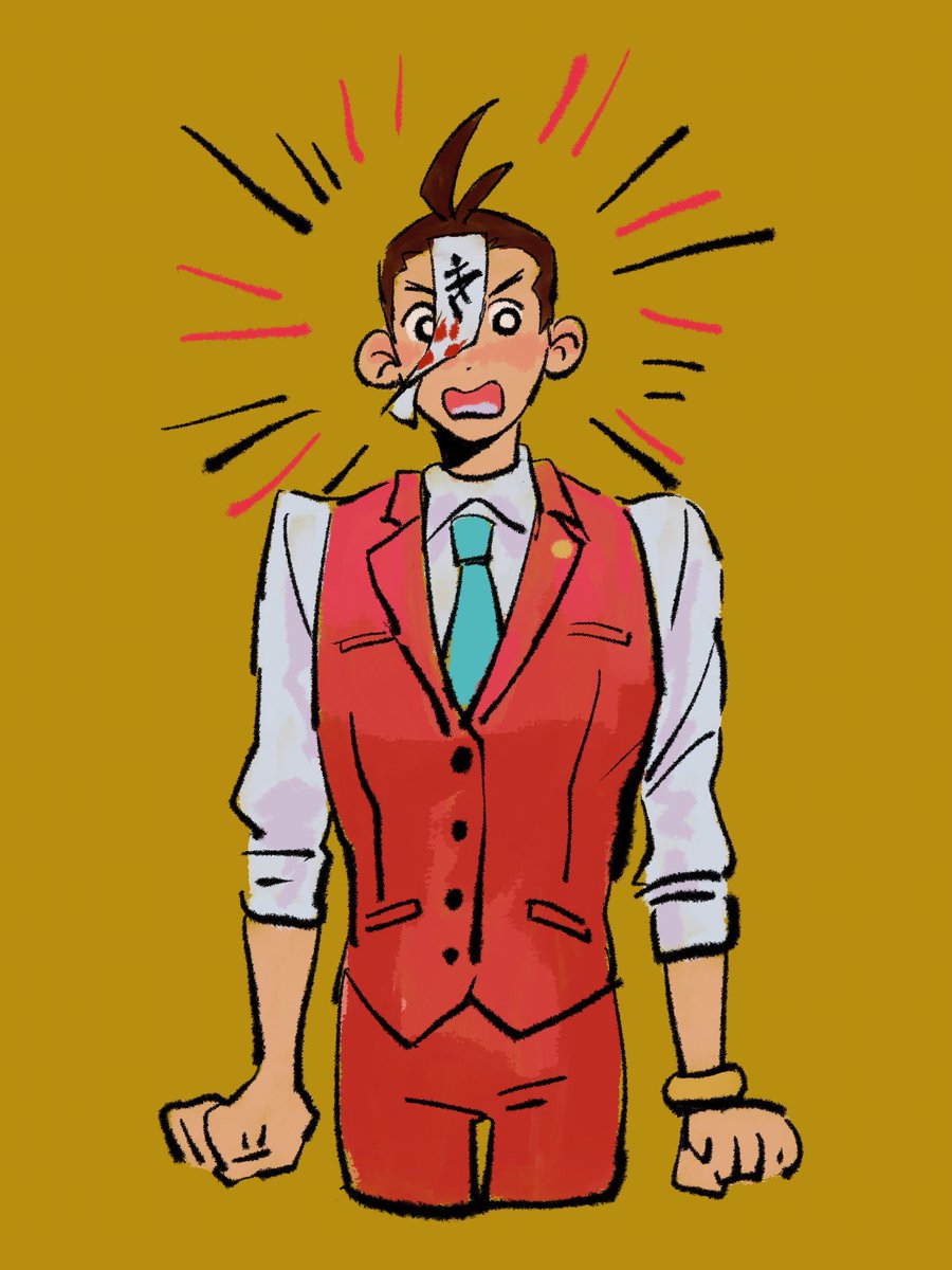 「mr demon lawyer !! 」|robin 🐰 @ commissionsのイラスト