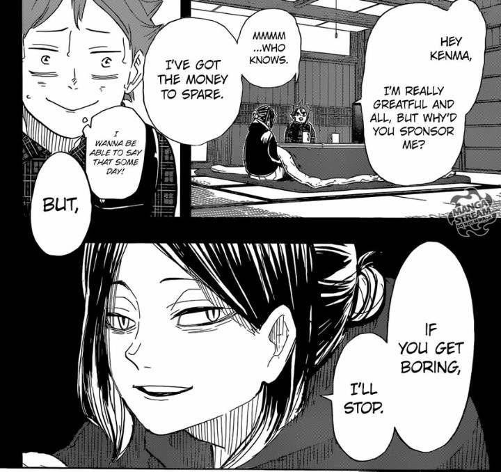 「Haikyuu!! Chapter 398 I love this page with all the recolle」エンジェルの漫画