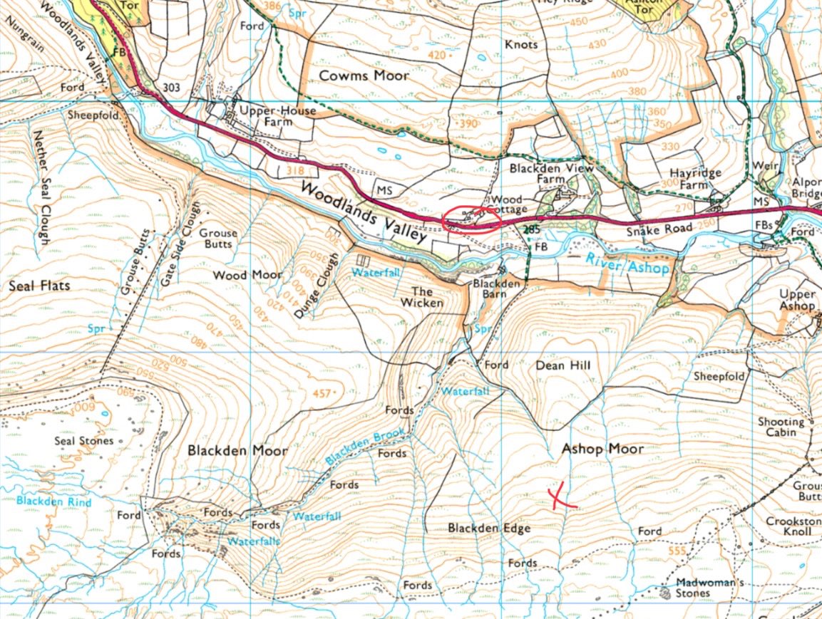 Tim Sparrow on Twitter: "@fellrunningguid @theomm @splashmaps Taken from Ashop Moor. The ...