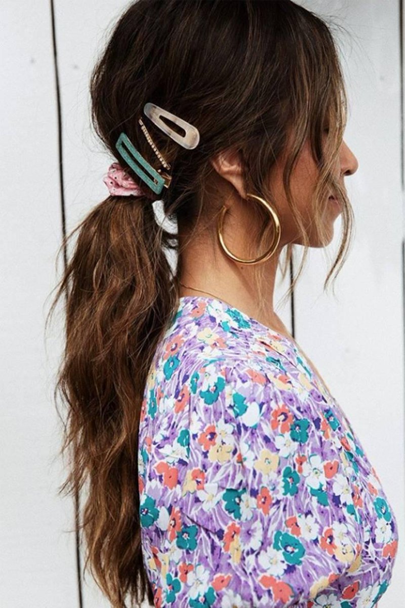 Laid-back, lived-in ponytails are the ultimate relaxed way to wear your ...