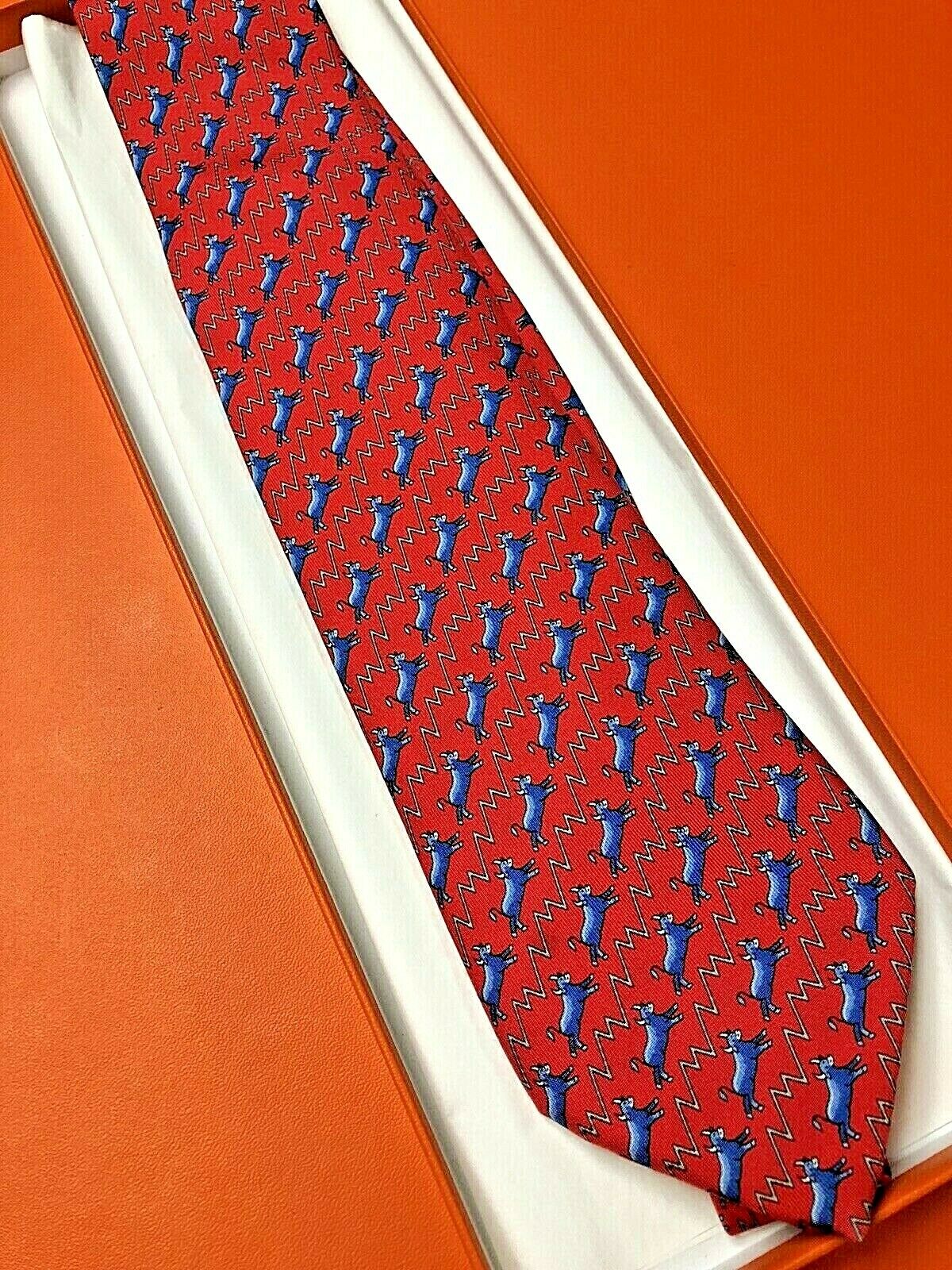 Hermes Ties Wall Street