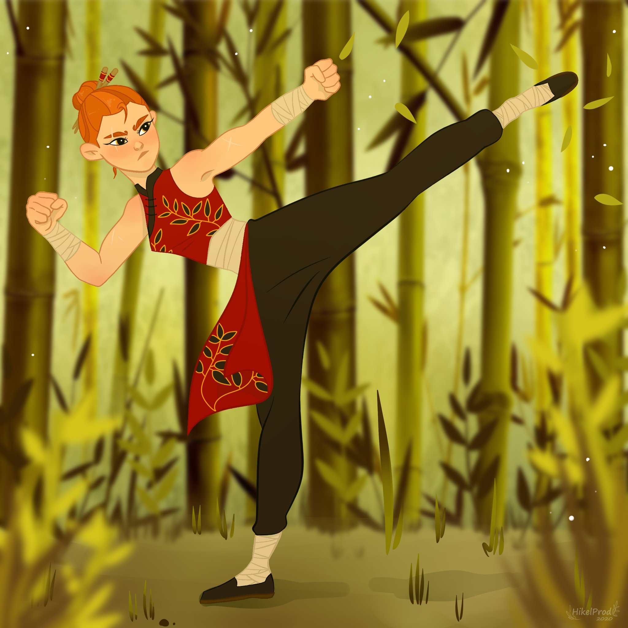 Tigress And Po As Humans