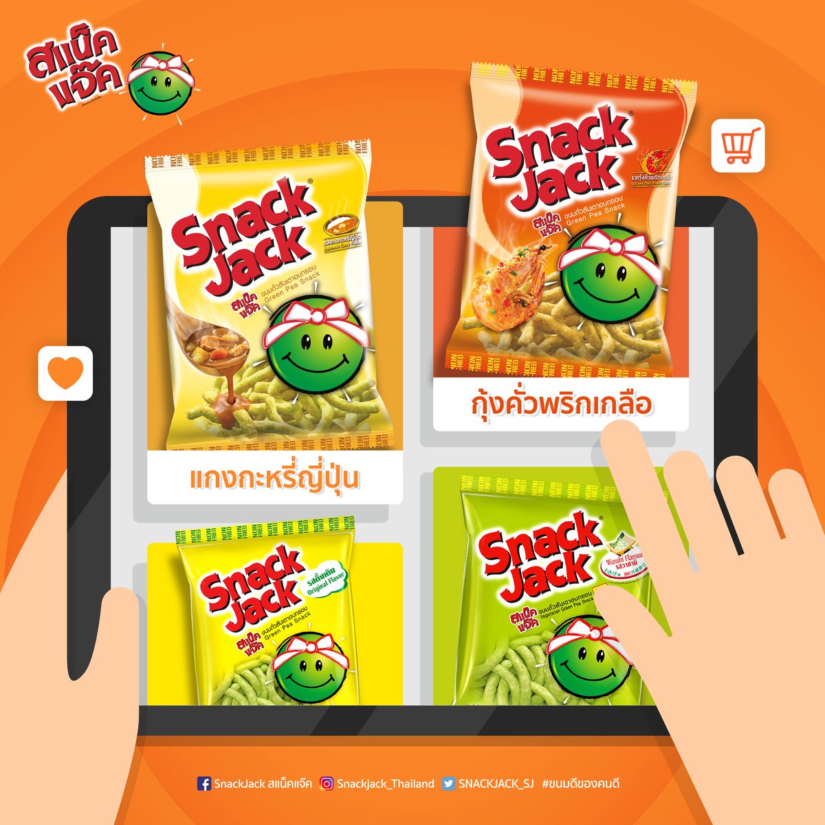 SNACK JACK Thailand @SNACKJACK_SJ Timeline, The Visualized Twitter ...