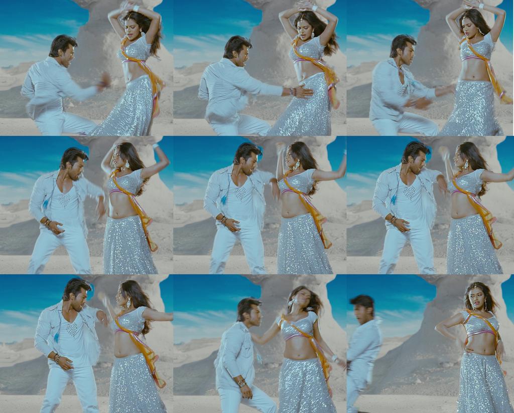 Ram Charan And Kajal In Nayak