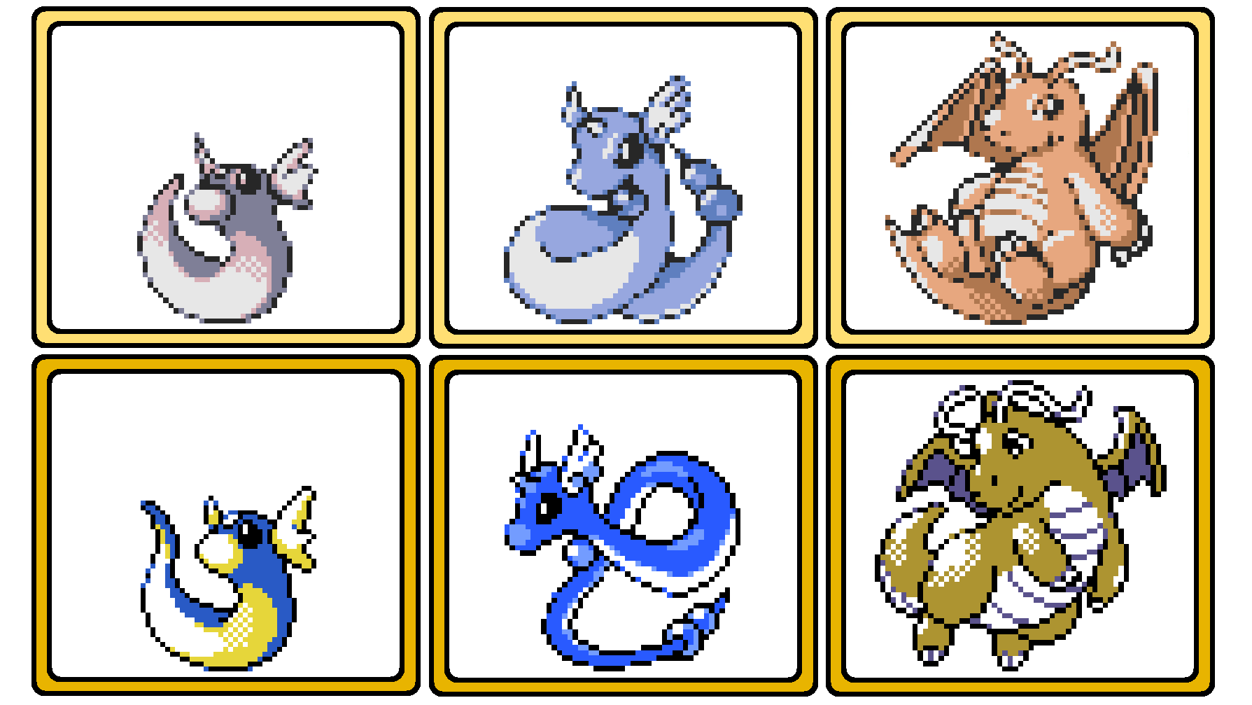Dragonite Animated Sprite
