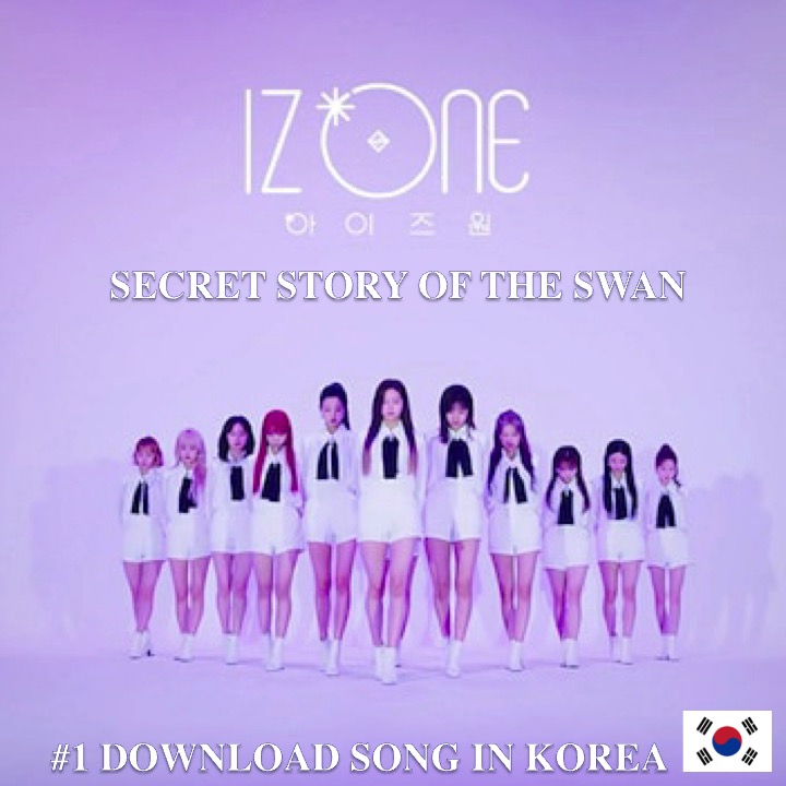 IZONE ’s new title trackSecretStoryoftheSwan lands at 1 on the Gaon ...