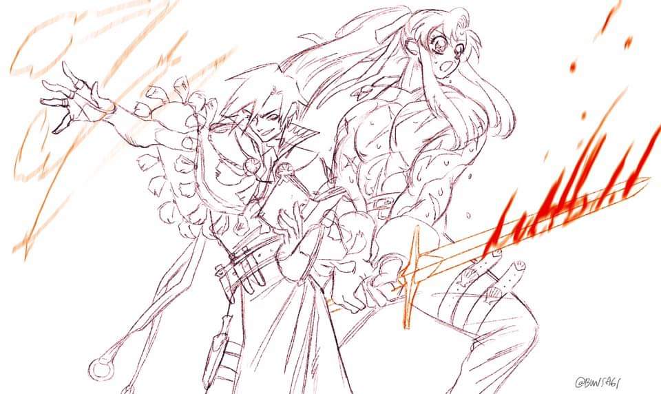 「I'm playing the horse prince game and ️ Yuuma ️ 」RIKAの漫画