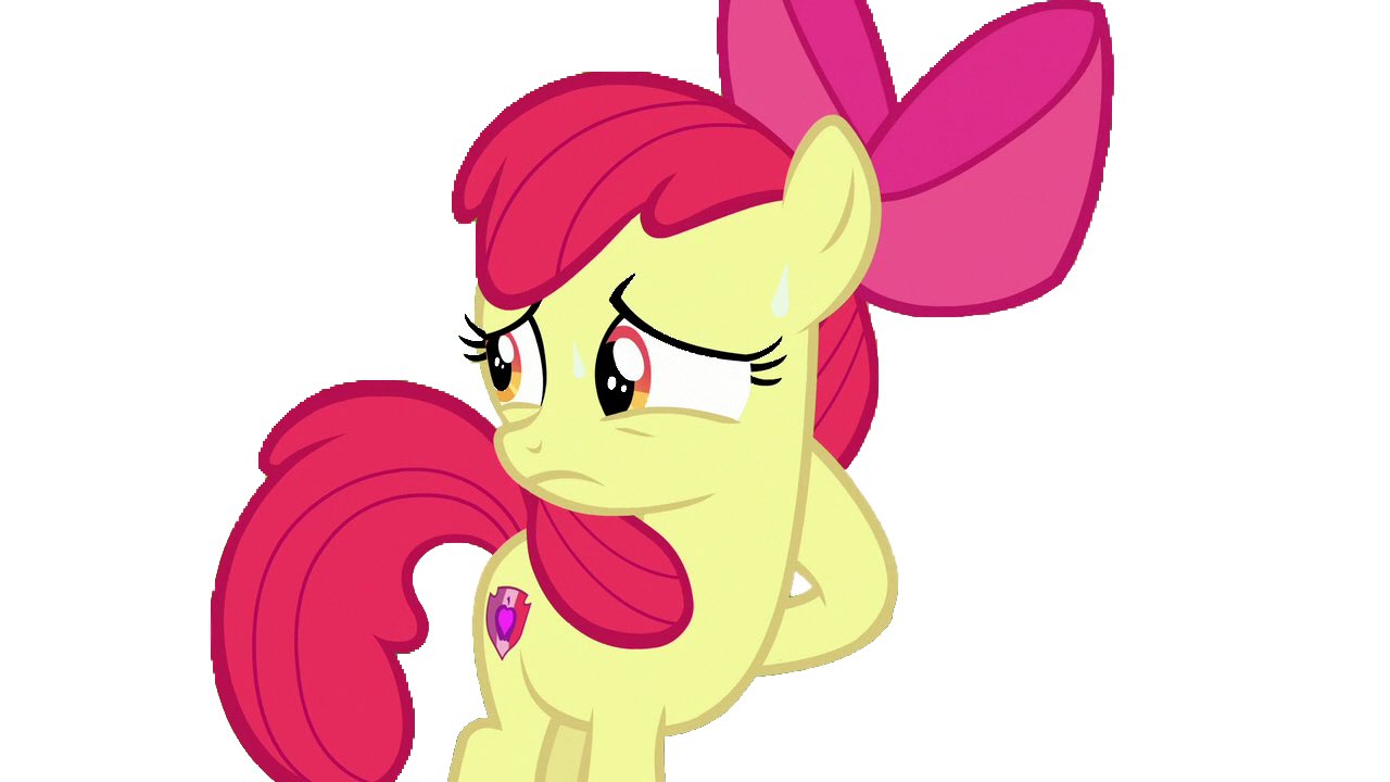 Mlp Applebloom Sad