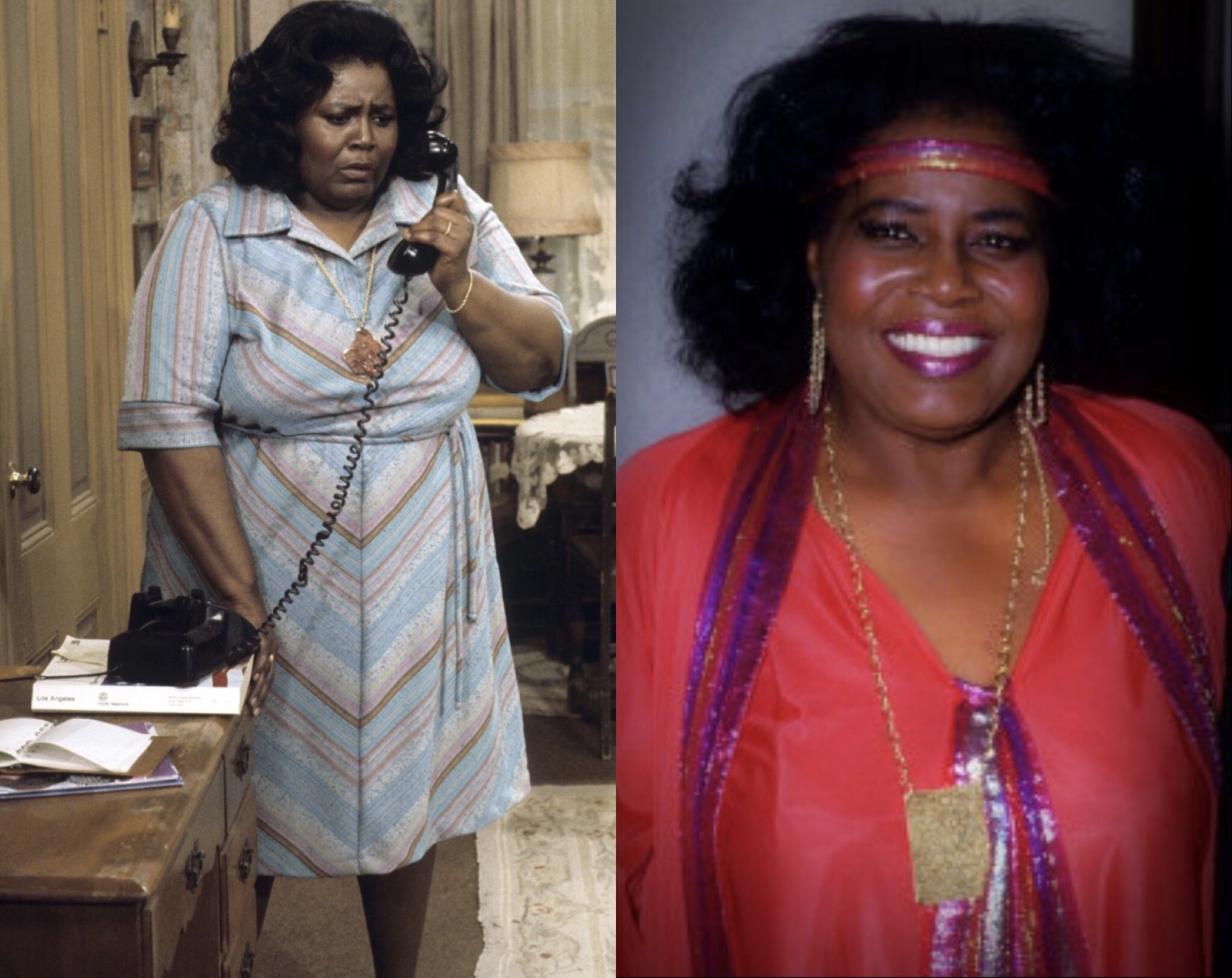 Mabel King In Casket