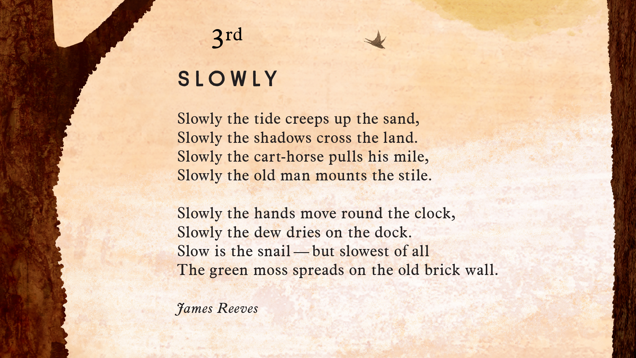 Moving Slowly