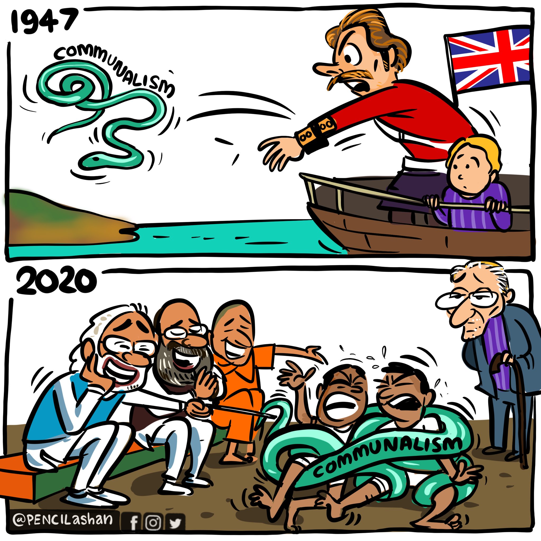 Top 163 + Cartoon communalism in india - Delhiteluguacademy.com