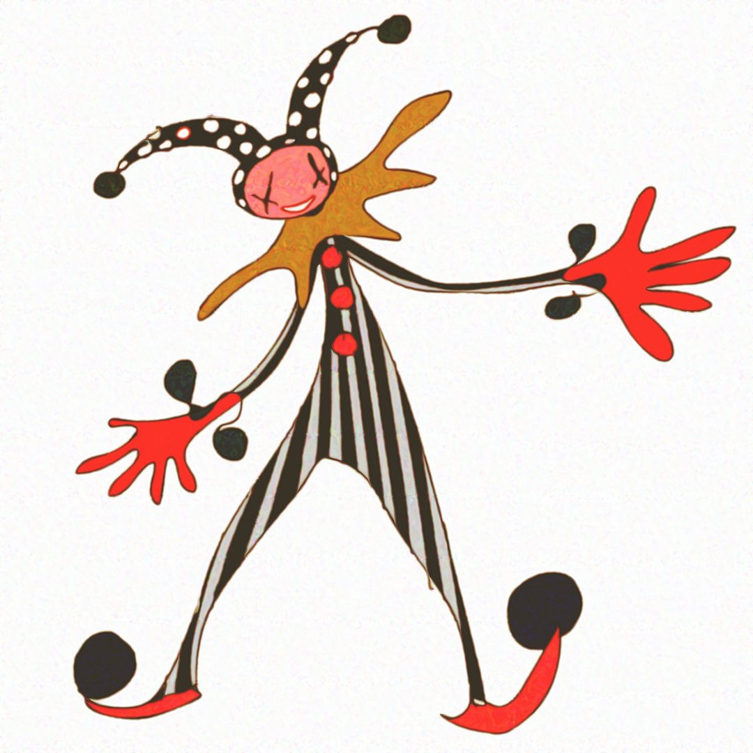 「old mime drawing. clown mime. clime...」|jillianのイラスト