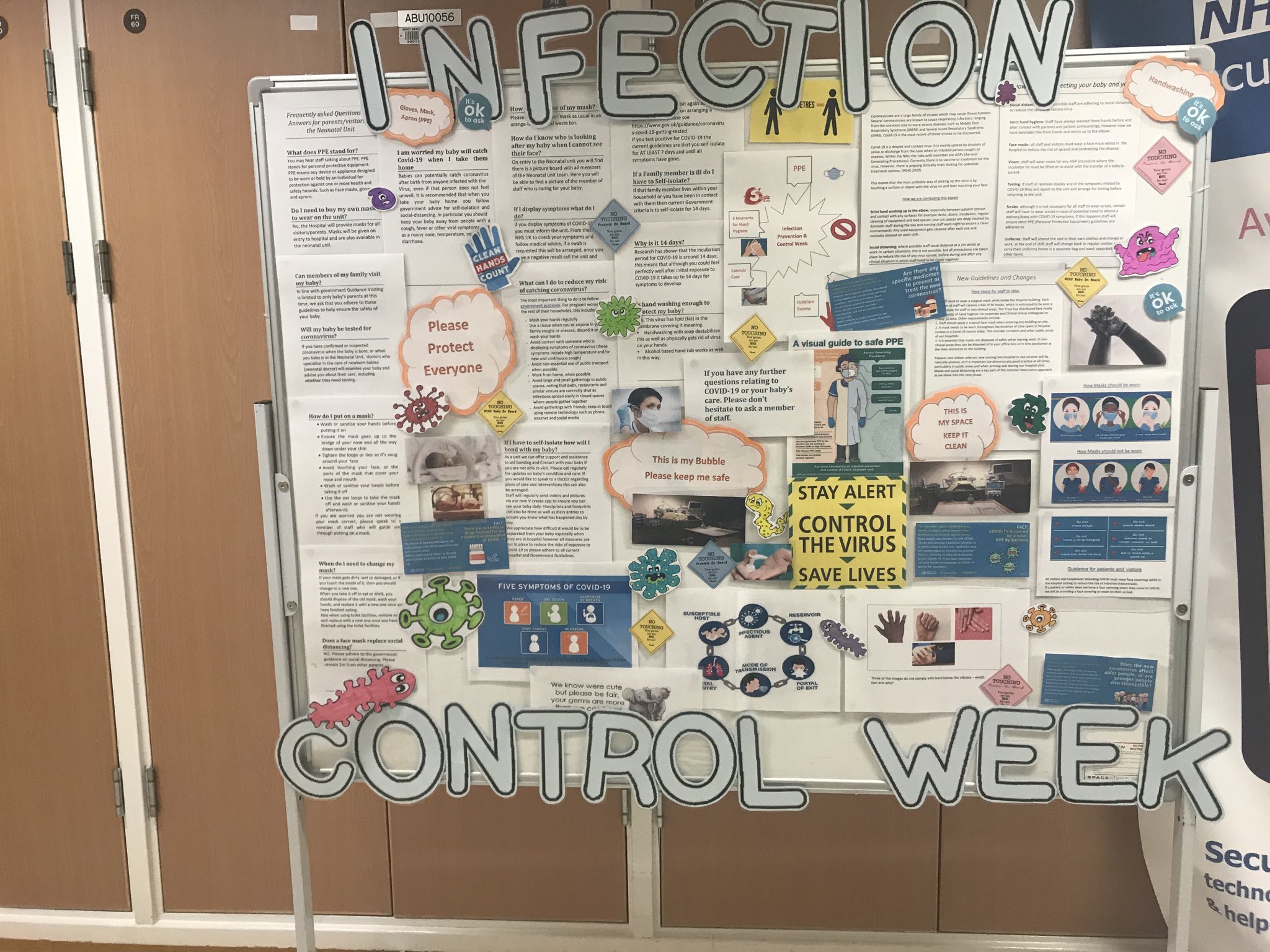 Hospital Bulletin Boards