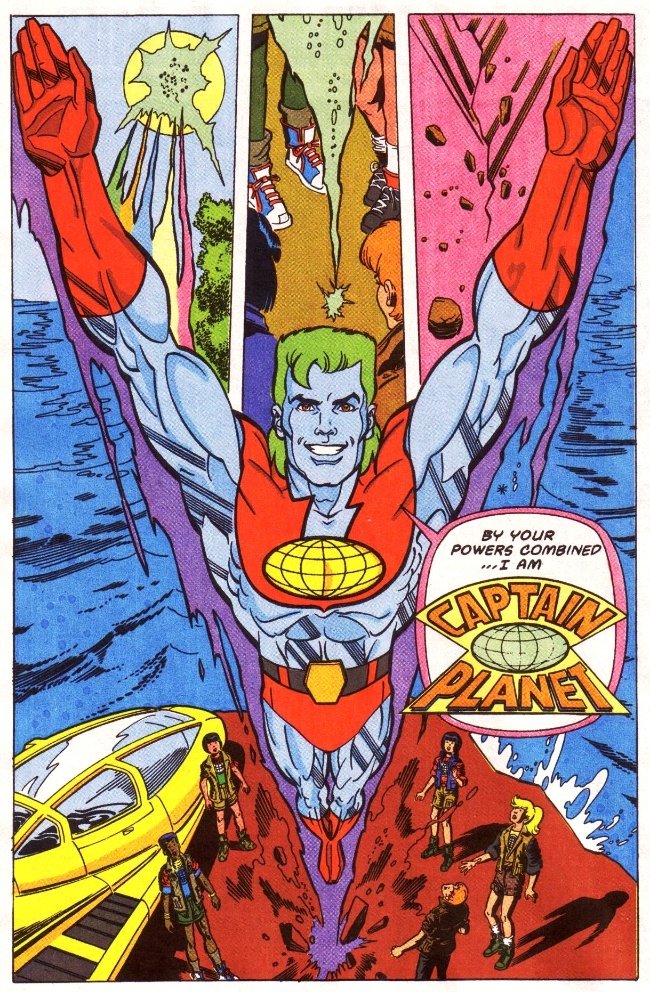 Captain Planet The Power Is Yours