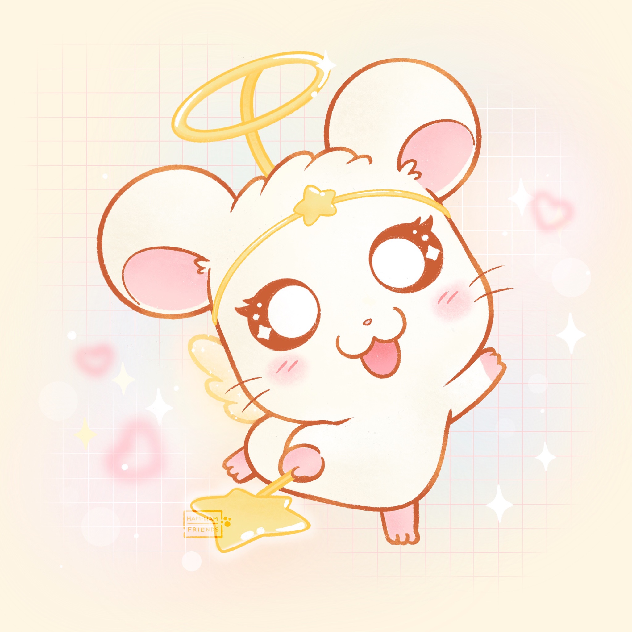 Hamtaro And Friends Wallpaper