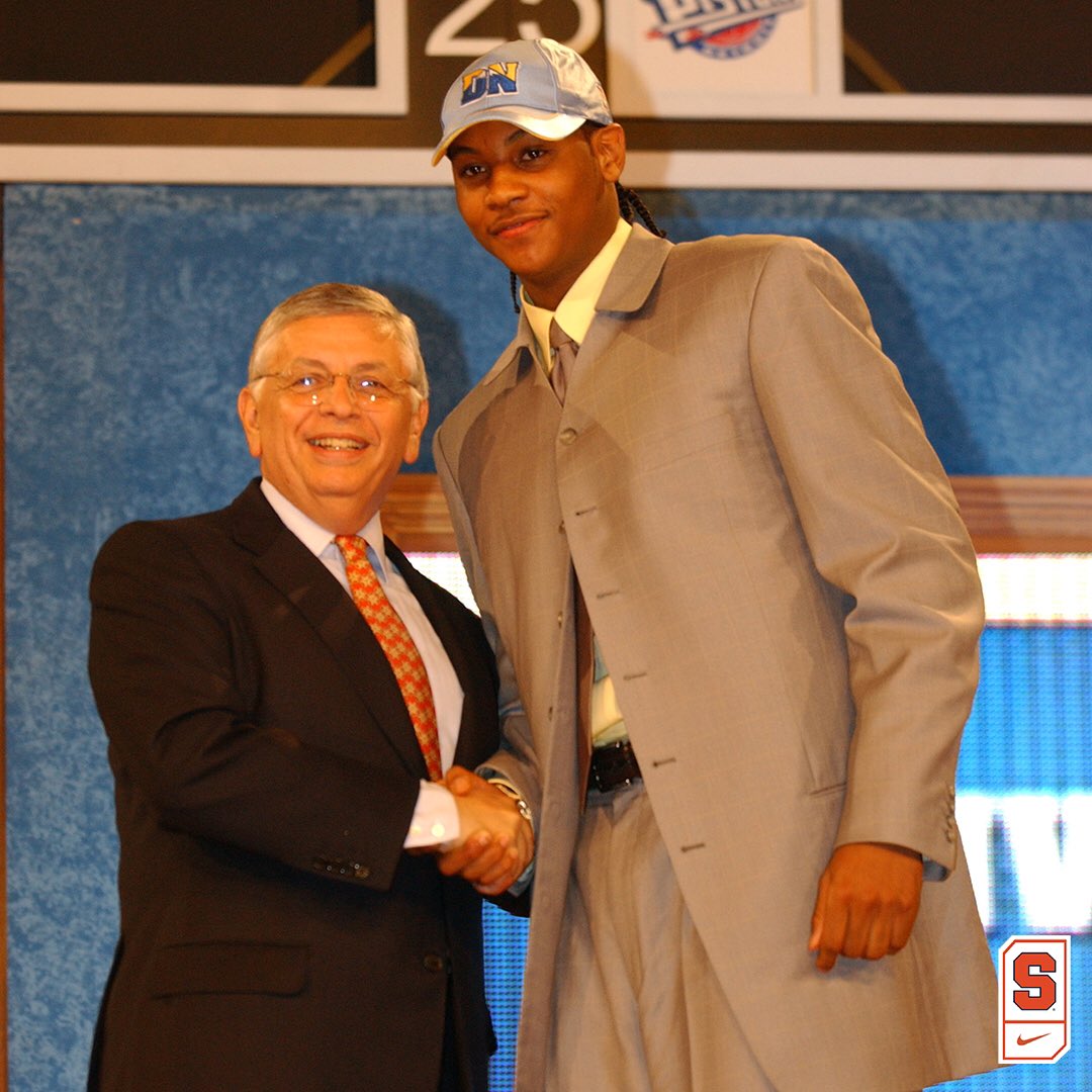 Carmelo Anthony Draft