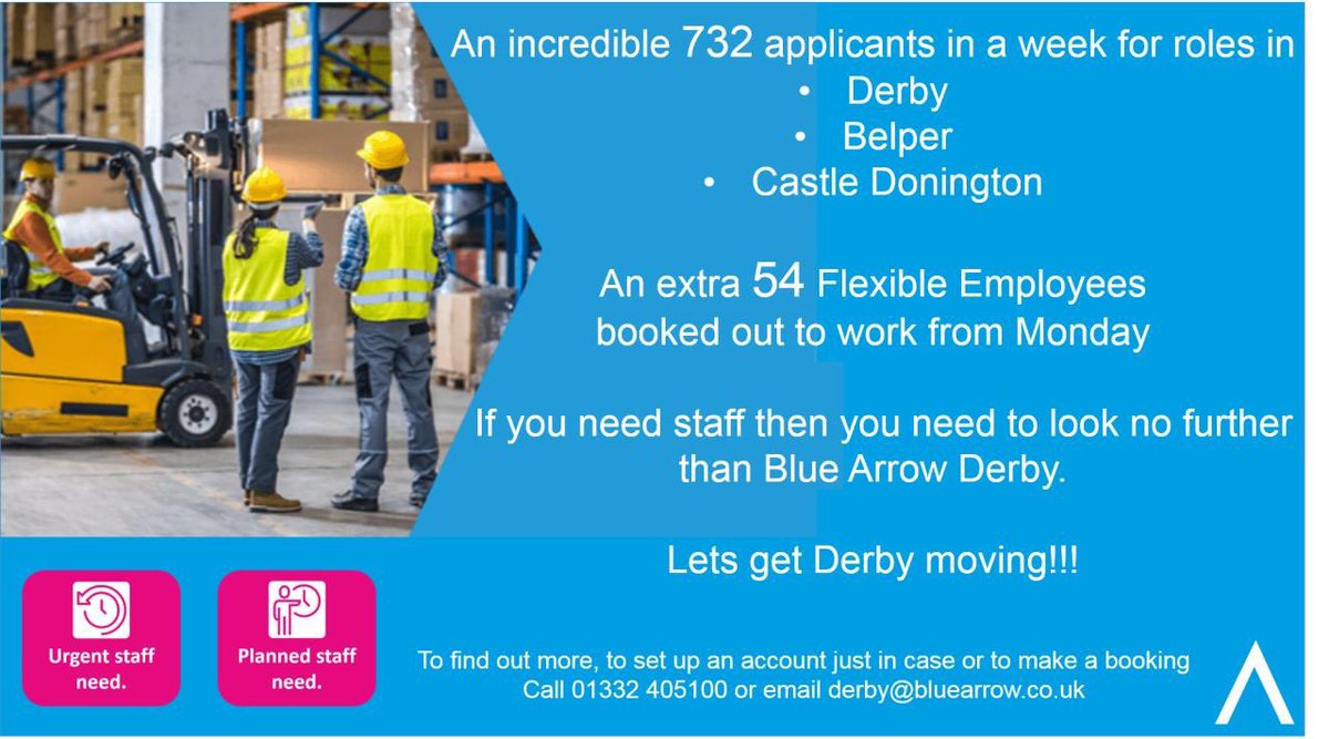 Blue Arrow Derby
