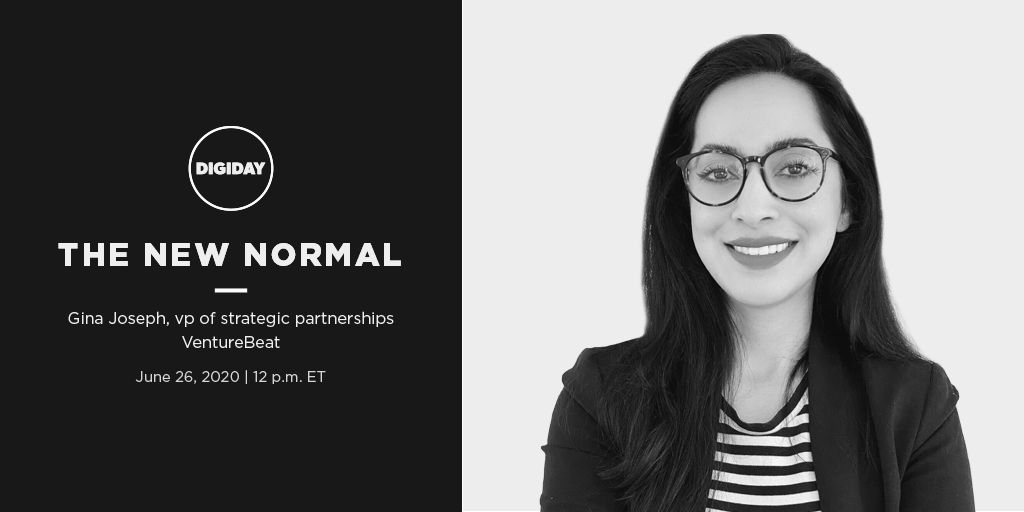 In 15 minutes: VentureBeat vp of strategic partnerships Gina Joseph ... In 15 minutes: VentureBeat vp of strategic partnerships Gina Joseph ...