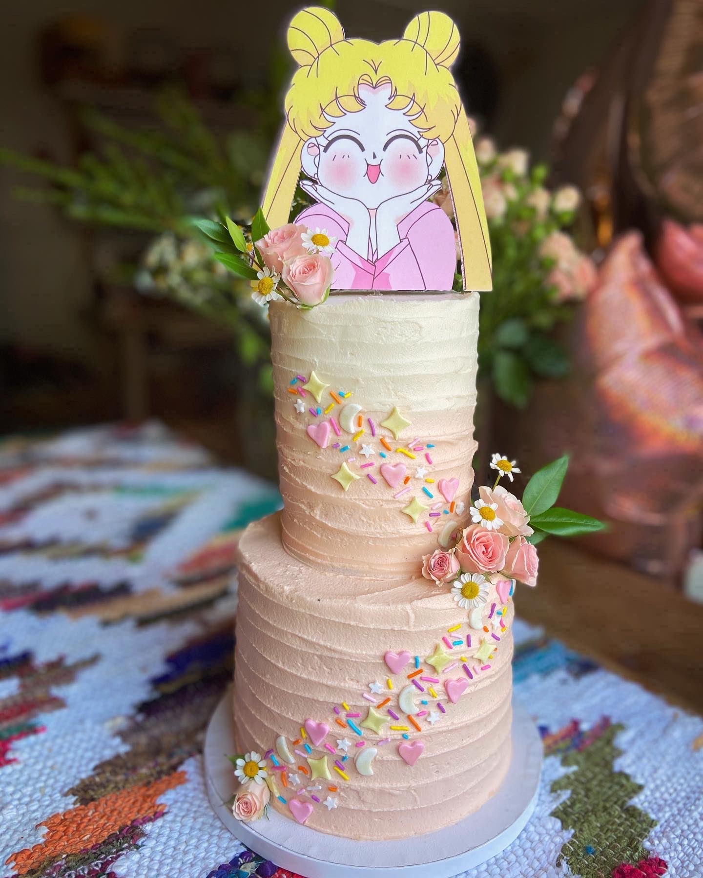 Sailor Moon Wedding Cake