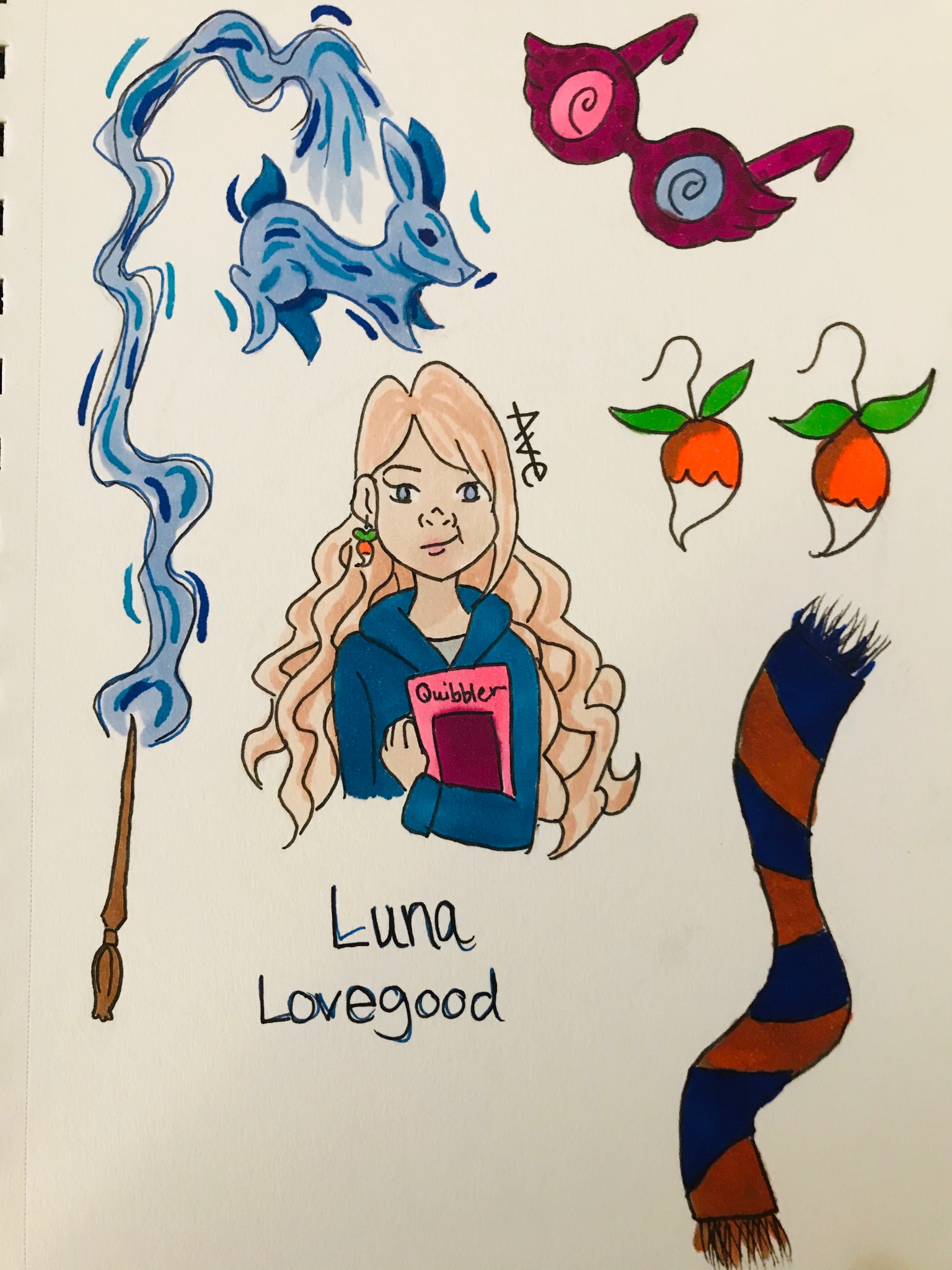 Luna And Harry Fan Art
