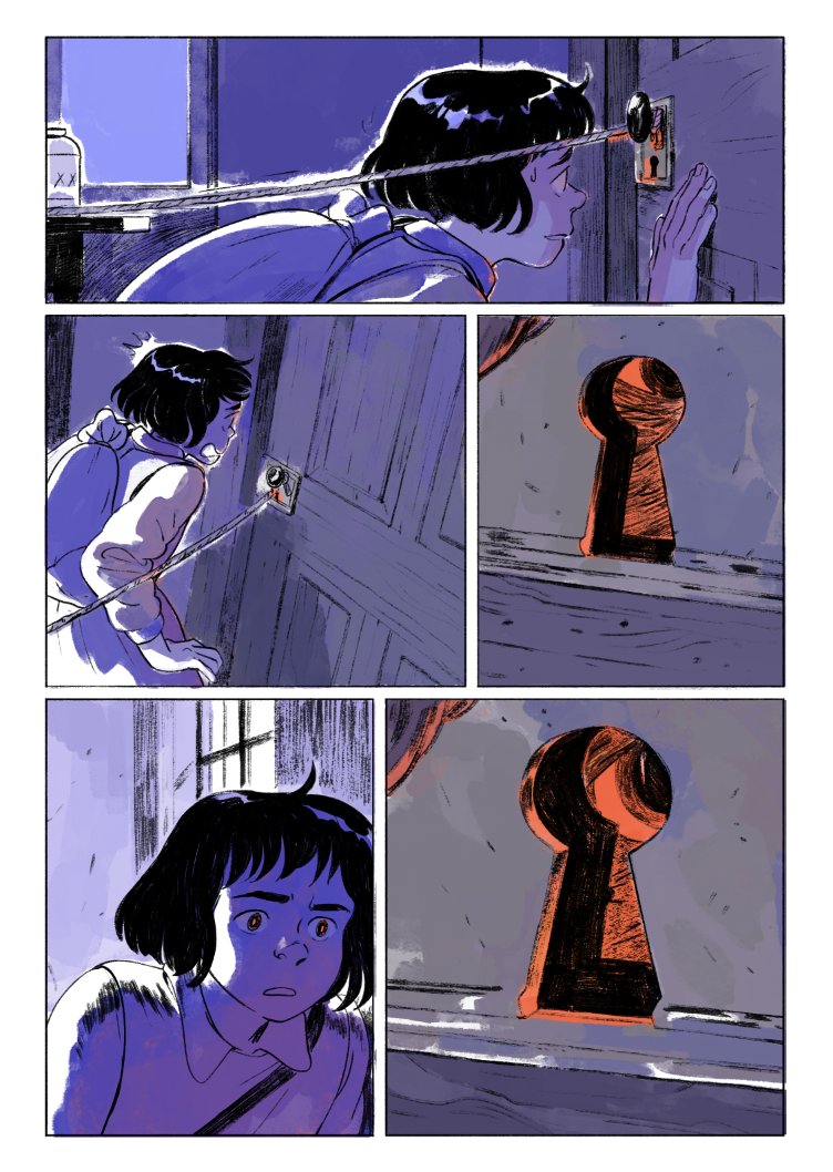 「my dad drew this portrait of his cat ? it's so good 」R. Mockの漫画