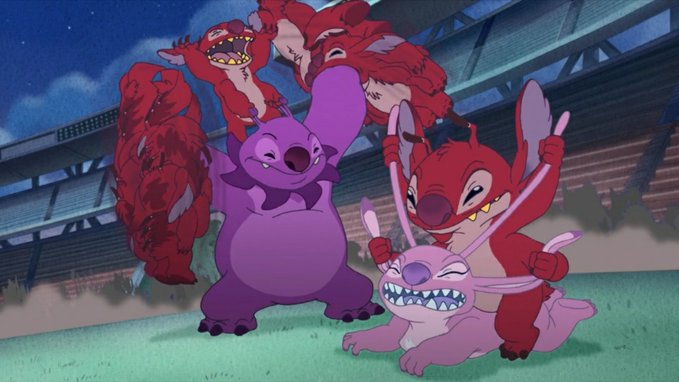 Leroy And Stitch Battle